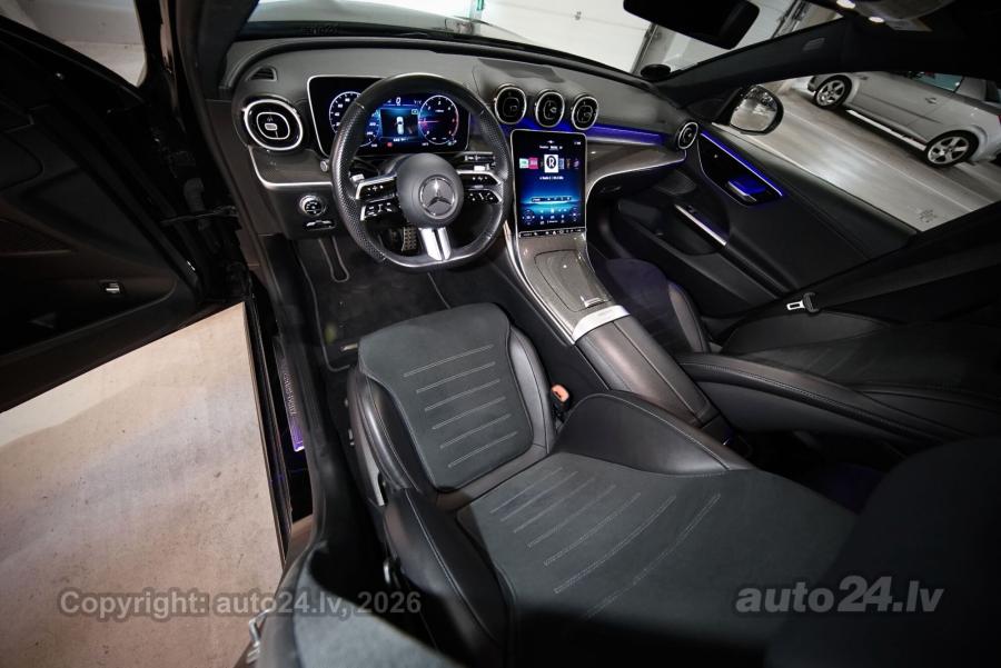 Black Mercedes-Benz C-Class 2023 in Tallinn, with an engine capacity of 2.00 L and mileage of 151 thousand km for 27990 €, photo 11 on AUTOMOTO.COM.LV