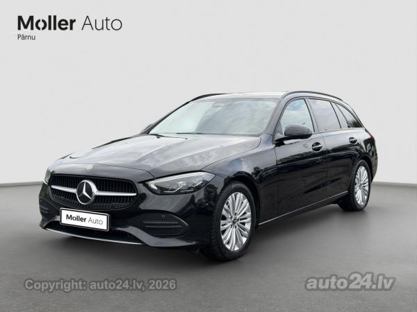 Black Mercedes-Benz C-Class 2023 in Parnu, with an engine capacity of 2.00 L and mileage of 153 thousand km for 24900 €, photo 1 on AUTOMOTO.COM.LV