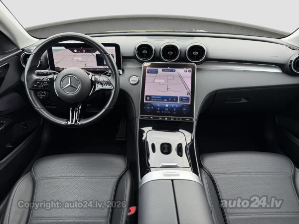 Black Mercedes-Benz C-Class 2023 in Parnu, with an engine capacity of 2.00 L and mileage of 153 thousand km for 24900 €, photo 7 on AUTOMOTO.COM.LV