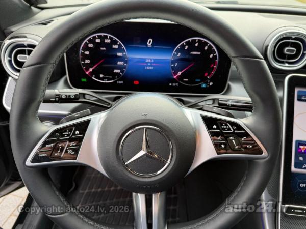 Melns Mercedes-Benz C-Class 2024 Tallina, ar dzinēja tilpumu 1.50 L un nobraukumu 16 tūkst. km par 42000 €, foto 5 vietnē AUTOMOTO.COM.LV