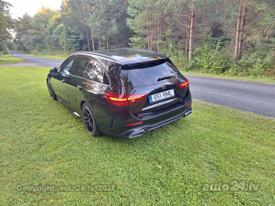 Черный Мерседес Ц-Класс 2024 в Таллин, объемом двигателя 2.00 л и пробегом 47 тыс. км за 42900 €, фото 8 на AUTOMOTO.COM.LV