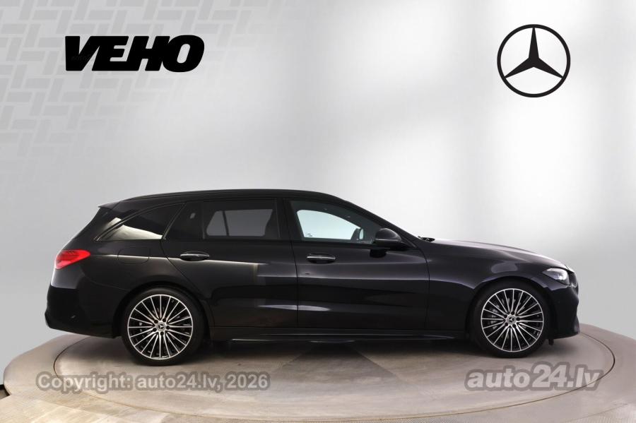 Black Mercedes-Benz C-Class 2025 in Tallinn, with an engine capacity of 1.50 L and mileage of 15 thousand km for 46900 €, photo 3 on AUTOMOTO.COM.LV