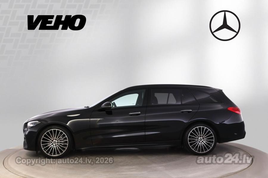 Black Mercedes-Benz C-Class 2025 in Tallinn, with an engine capacity of 1.50 L and mileage of 15 thousand km for 46900 €, photo 7 on AUTOMOTO.COM.LV