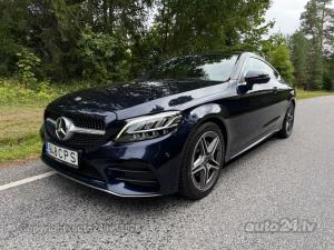 Blue Mercedes-Benz C-Class 2018 in Rapla, with an engine capacity of 1.50 L and mileage of 81 thousand km for 25900 €, photo  on AUTOMOTO.COM.LV