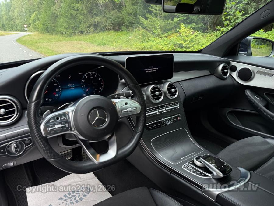 Zils Mercedes-Benz C-Class 2018 Rapla, ar dzinēja tilpumu 1.50 L un nobraukumu 81 tūkst. km par 25900 €, foto 8 vietnē AUTOMOTO.COM.LV