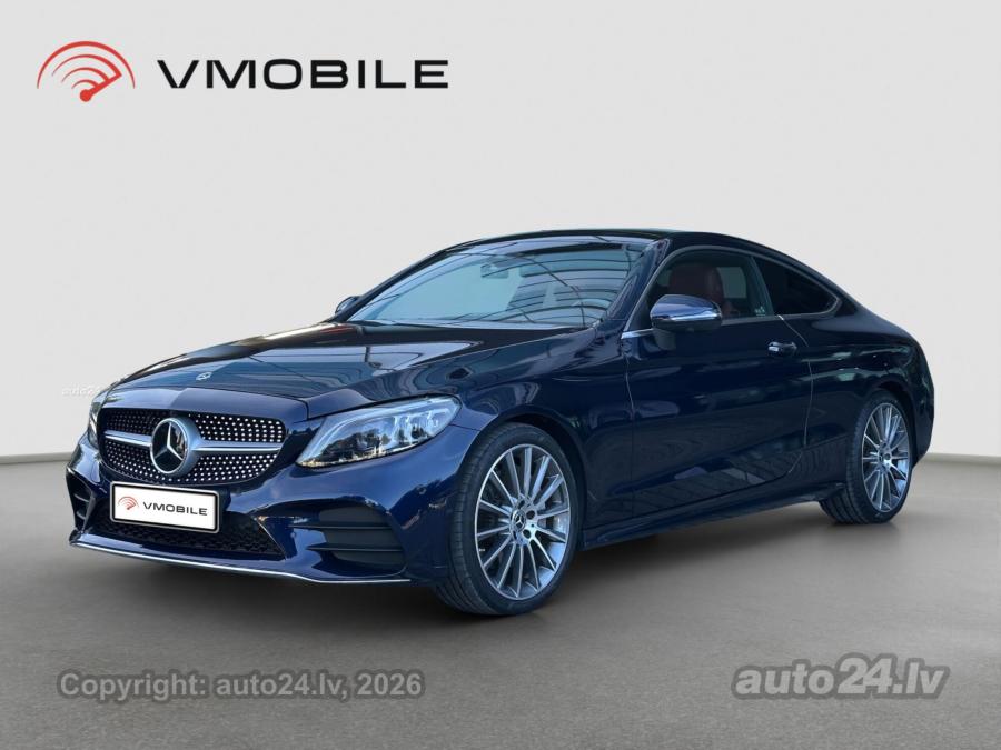 Zils Mercedes-Benz C-Class 2020 Rīga, ar dzinēja tilpumu 2.00 L un nobraukumu 18 tūkst. km par 41990 €, foto 1 vietnē AUTOMOTO.COM.LV