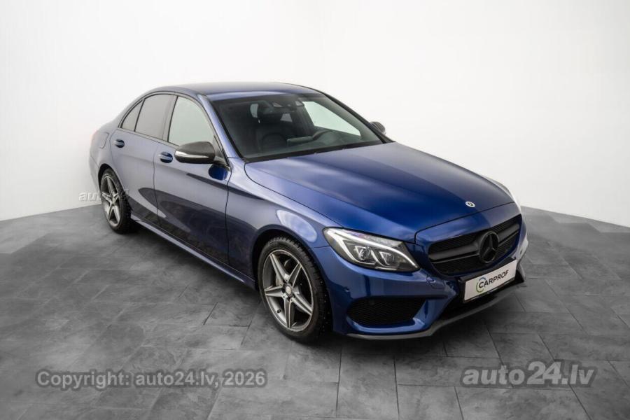 Blue Mercedes-Benz C-Class 2014 in Tallinn, with an engine capacity of 2.10 L and mileage of 281 thousand km for 13499 €, photo 3 on AUTOMOTO.COM.LV