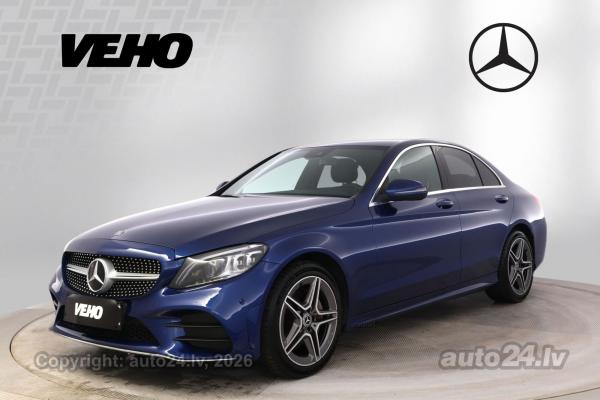 Zils Mercedes-Benz C-Class 2018 Tallina, ar dzinēja tilpumu 1.50 L un nobraukumu 66 tūkst. km par 24500 €, foto 1 vietnē AUTOMOTO.COM.LV