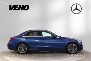Blue Mercedes-Benz C-Class 2018 in Tallinn, with an engine capacity of 1.50 L and mileage of 66 thousand km for 24500 €, photo 3 on AUTOMOTO.COM.LV
