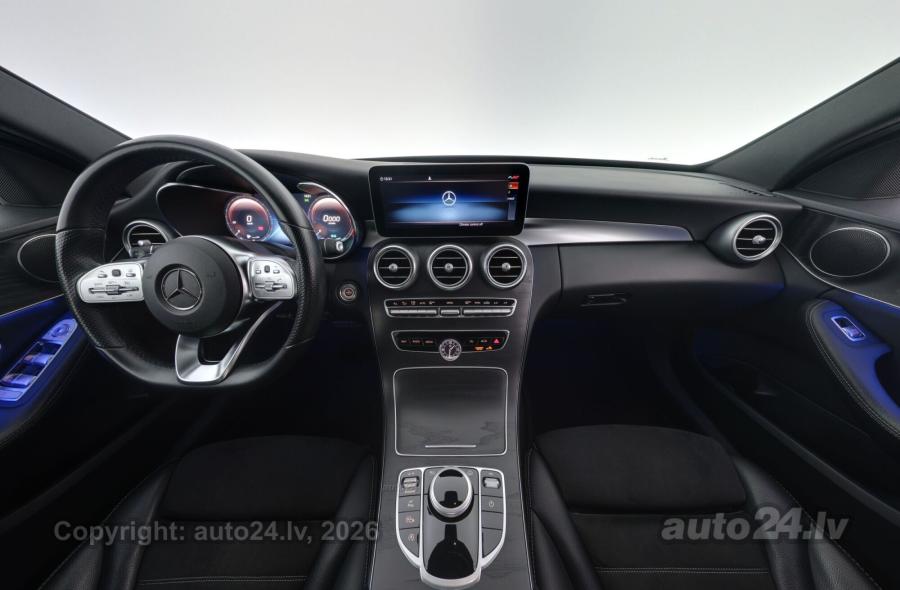 Blue Mercedes-Benz C-Class 2018 in Tallinn, with an engine capacity of 1.50 L and mileage of 66 thousand km for 24500 €, photo 12 on AUTOMOTO.COM.LV