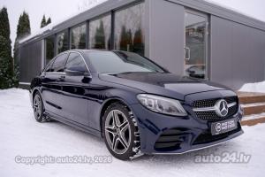 Blue Mercedes-Benz C-Class 2020 in Tallinn, with an engine capacity of 1.50 L and mileage of 186 thousand km for 20490 €, photo  on AUTOMOTO.COM.LV