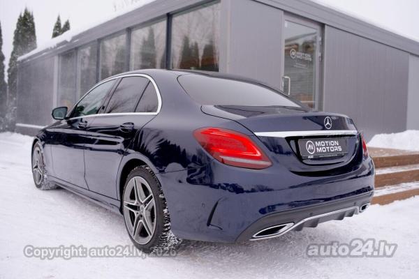 Blue Mercedes-Benz C-Class 2020 in Tallinn, with an engine capacity of 1.50 L and mileage of 186 thousand km for 20490 €, photo 2 on AUTOMOTO.COM.LV