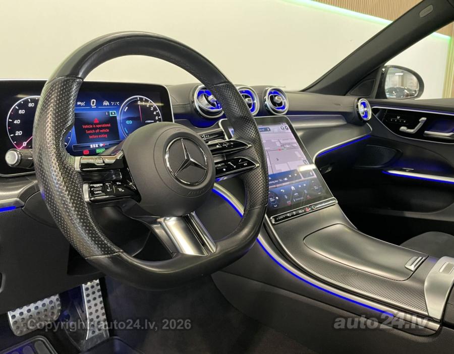Синий Мерседес Ц-Класс 2022 в Таллин, объемом двигателя 2.00 л и пробегом 92 тыс. км за 39990 €, фото 13 на AUTOMOTO.COM.LV