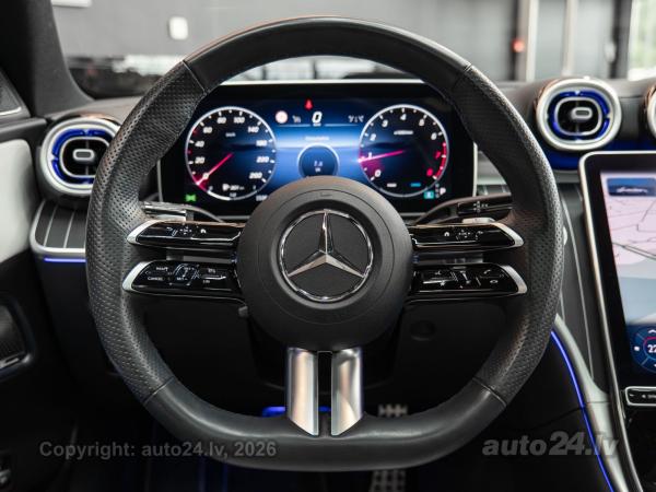 Синий Мерседес Ц-Класс 2023 в Таллин, объемом двигателя 2.00 л и пробегом 20 тыс. км за 56900 €, фото 10 на AUTOMOTO.COM.LV