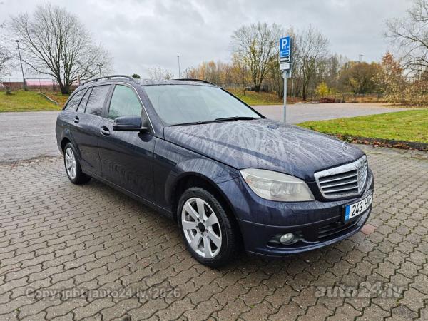 Blue Mercedes-Benz C-Class 2008 in Tallinn, with an engine capacity of 1.80 L and mileage of 300 thousand km for 4900 €, photo 2 on AUTOMOTO.COM.LV