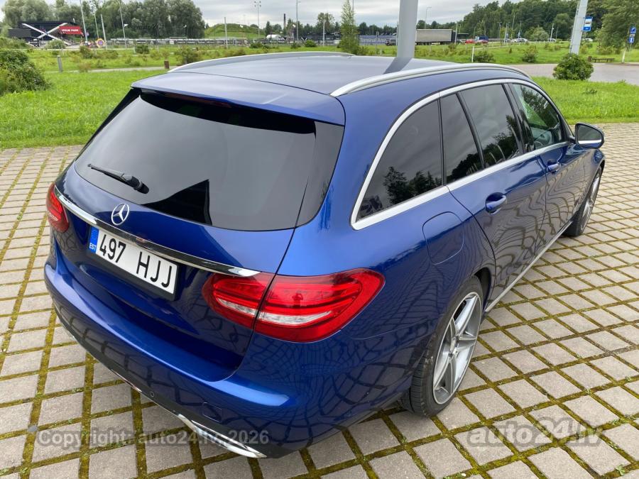 Zils Mercedes-Benz C-Class 2015 Tartu, ar dzinēja tilpumu 1.60 L un nobraukumu 249 tūkst. km par 13000 €, foto 3 vietnē AUTOMOTO.COM.LV