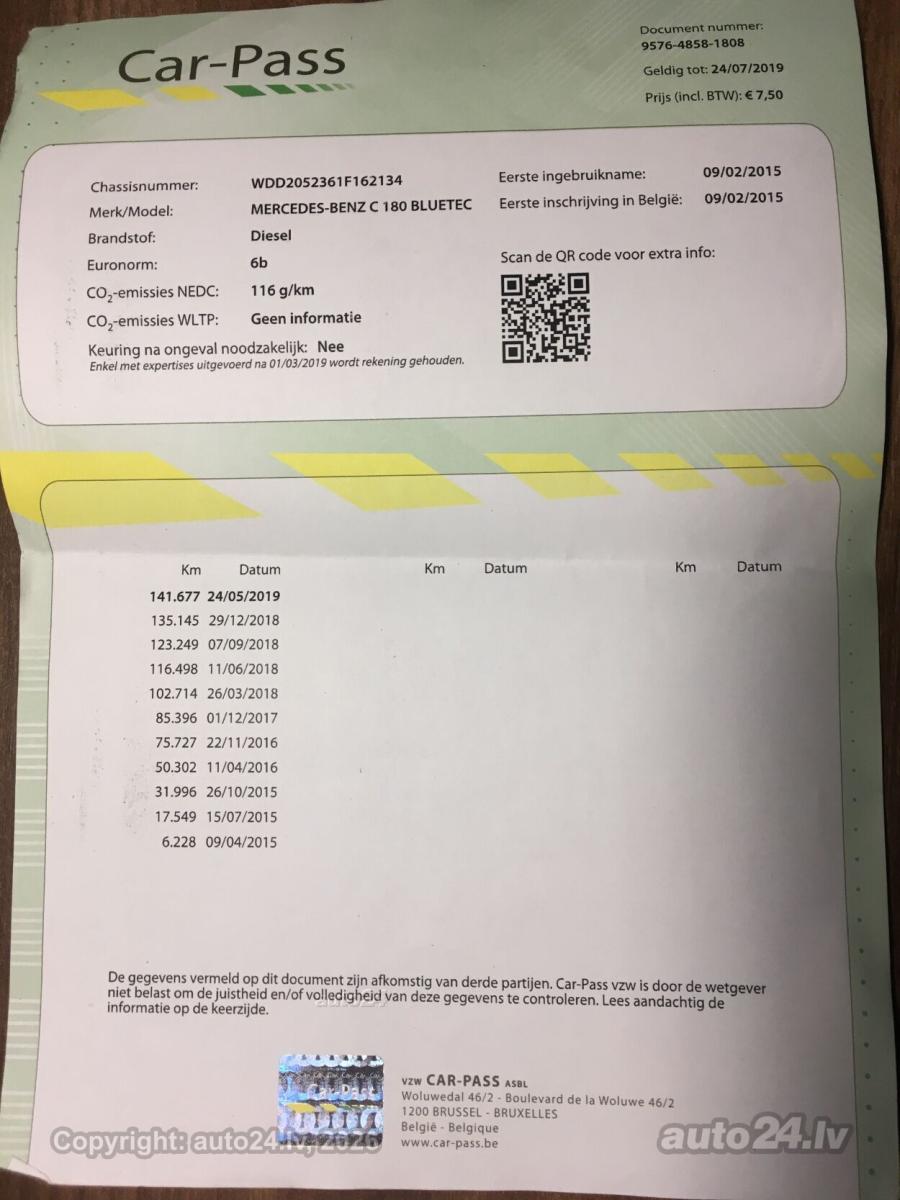 Zils Mercedes-Benz C-Class 2015 Tartu, ar dzinēja tilpumu 1.60 L un nobraukumu 249 tūkst. km par 13000 €, foto 13 vietnē AUTOMOTO.COM.LV