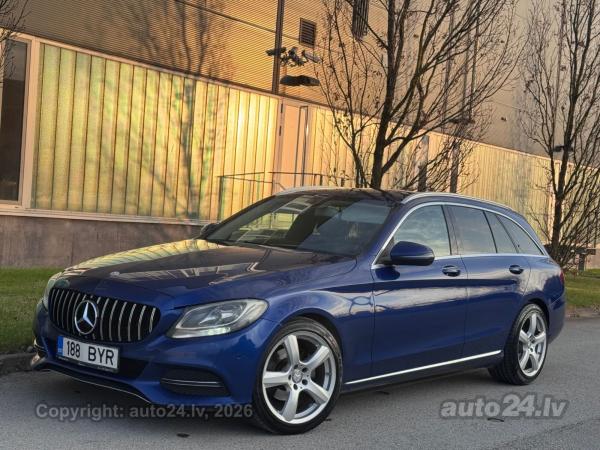 Blue Mercedes-Benz C-Class 2016 in Tallinn, with an engine capacity of 1.60 L and mileage of 217 thousand km for 8900 €, photo 6 on AUTOMOTO.COM.LV