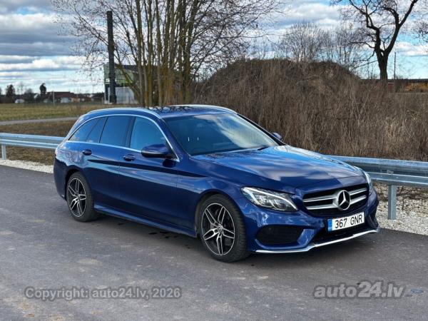 Zils Mercedes-Benz C-Class 2017 Tartu, ar dzinēja tilpumu 2.10 L un nobraukumu 371 tūkst. km par 13900 €, foto 6 vietnē AUTOMOTO.COM.LV