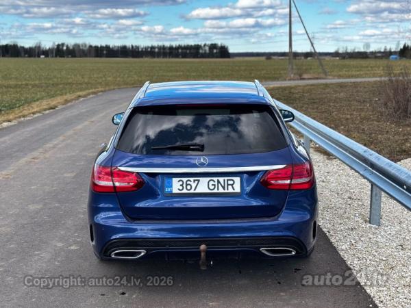Zils Mercedes-Benz C-Class 2017 Tartu, ar dzinēja tilpumu 2.10 L un nobraukumu 371 tūkst. km par 13900 €, foto 8 vietnē AUTOMOTO.COM.LV