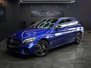 Zils Mercedes-Benz C-Class 2019 Tallina, ar dzinēja tilpumu 3.00 L un nobraukumu 172 tūkst. km par 27900 €, foto  vietnē AUTOMOTO.COM.LV