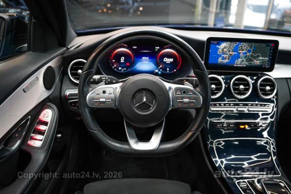 Zils Mercedes-Benz C-Class 2019 Tallina, ar dzinēja tilpumu 3.00 L un nobraukumu 172 tūkst. km par 27900 €, foto 10 vietnē AUTOMOTO.COM.LV