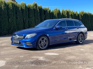 Blue Mercedes-Benz C-Class 2019 in Tartu, with an engine capacity of 2.00 L and mileage of 250 thousand km for 18700 €, photo  on AUTOMOTO.COM.LV