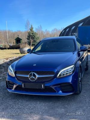 Blue Mercedes-Benz C-Class 2019 in Tartu, with an engine capacity of 2.00 L and mileage of 250 thousand km for 18700 €, photo 6 on AUTOMOTO.COM.LV