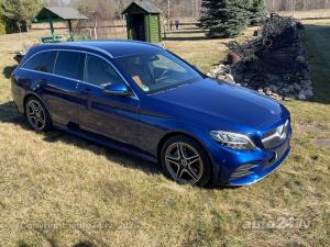 Blue Mercedes-Benz C-Class 2019 in Tartu, with an engine capacity of 2.00 L and mileage of 250 thousand km for 18700 €, photo 8 on AUTOMOTO.COM.LV