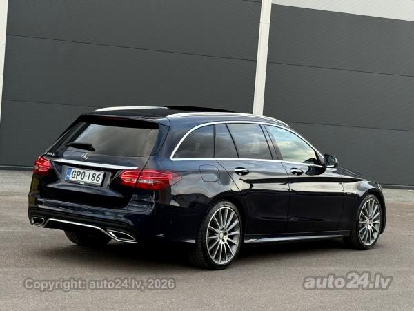 Zils Mercedes-Benz C-Class 2019 Tallina, ar dzinēja tilpumu 2.00 L un nobraukumu 185 tūkst. km par 18990 €, foto 4 vietnē AUTOMOTO.COM.LV