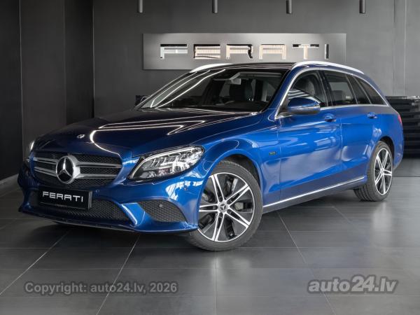 Blue Mercedes-Benz C-Class 2020 in Tallinn, with an engine capacity of 2.00 L and mileage of 63 thousand km for 26900 €, photo 1 on AUTOMOTO.COM.LV