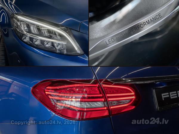 Blue Mercedes-Benz C-Class 2020 in Tallinn, with an engine capacity of 2.00 L and mileage of 63 thousand km for 26900 €, photo 6 on AUTOMOTO.COM.LV