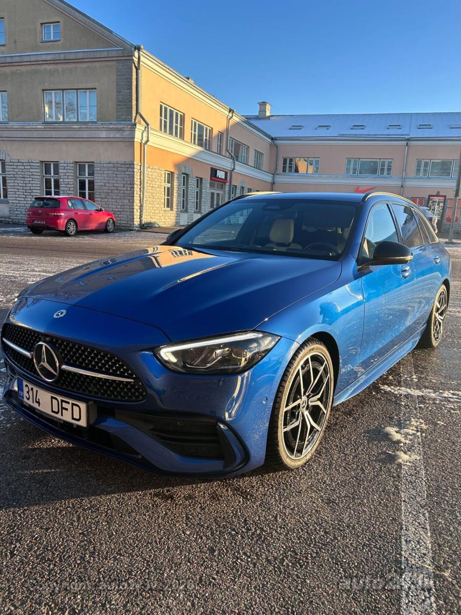 Zils Mercedes-Benz C-Class 2022 Tallina, ar dzinēja tilpumu 2.00 L un nobraukumu 115 tūkst. km par 37900 €, foto 6 vietnē AUTOMOTO.COM.LV