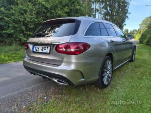 Brown Mercedes-Benz C-Class 2019 in Saku, with an engine capacity of 2.00 L and mileage of 133 thousand km for 22900 €, photo 5 on AUTOMOTO.COM.LV