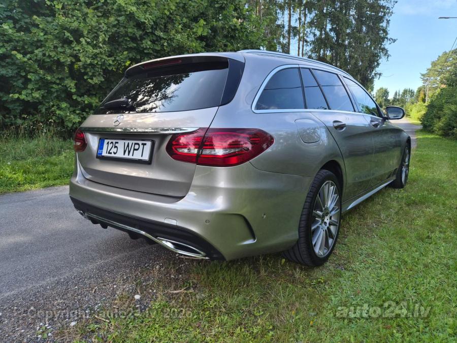 Brown Mercedes-Benz C-Class 2019 in Saku, with an engine capacity of 2.00 L and mileage of 133 thousand km for 22900 €, photo 5 on AUTOMOTO.COM.LV