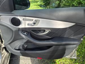 Brown Mercedes-Benz C-Class 2019 in Saku, with an engine capacity of 2.00 L and mileage of 133 thousand km for 22900 €, photo 12 on AUTOMOTO.COM.LV