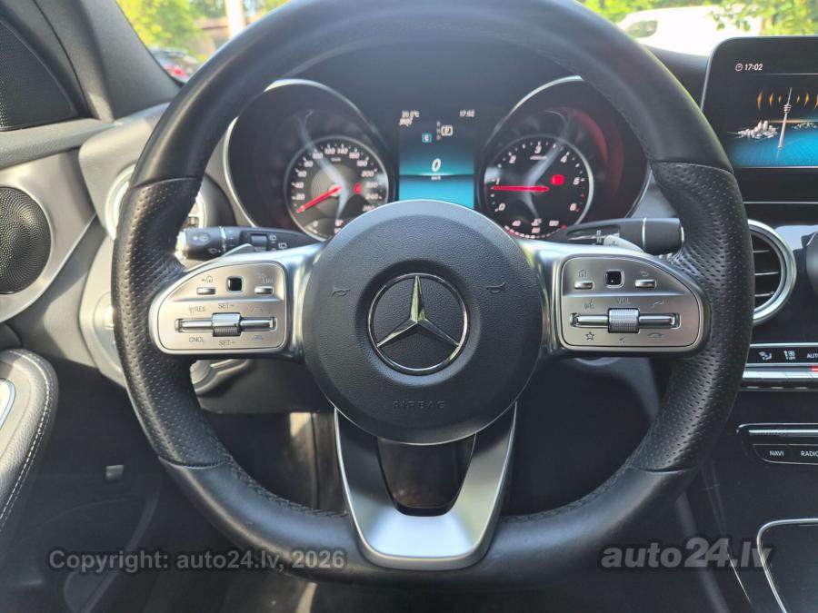 Brown Mercedes-Benz C-Class 2019 in Saku, with an engine capacity of 2.00 L and mileage of 133 thousand km for 22900 €, photo 19 on AUTOMOTO.COM.LV