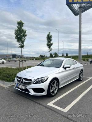 Grey Mercedes-Benz C-Class 2017 in Tallinn, with an engine capacity of 2.00 L and mileage of 92 thousand km for 23900 €, photo  on AUTOMOTO.COM.LV