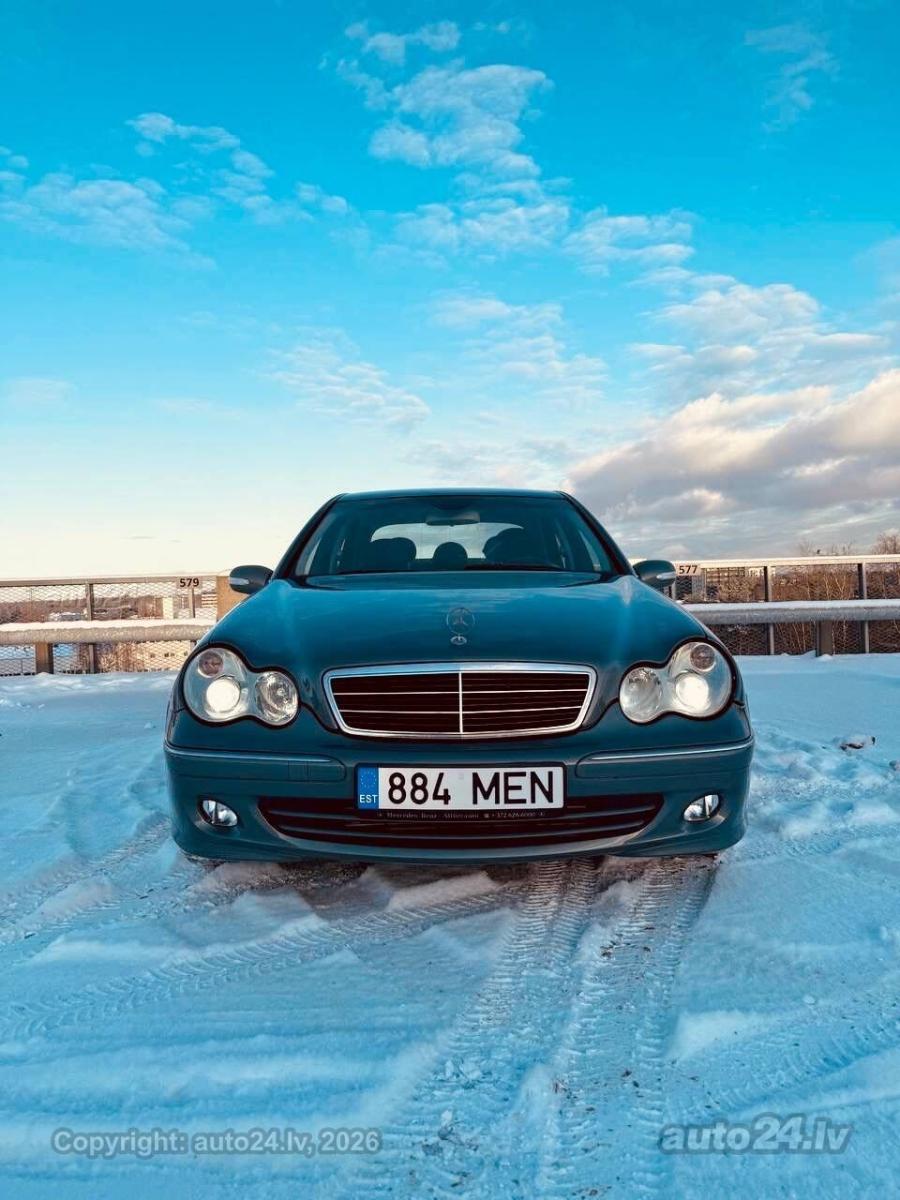 Pelēks Mercedes-Benz C-Class 2005 Tallina, ar dzinēja tilpumu 1.80 L un nobraukumu 441 tūkst. km par 3400 €, foto 8 vietnē AUTOMOTO.COM.LV