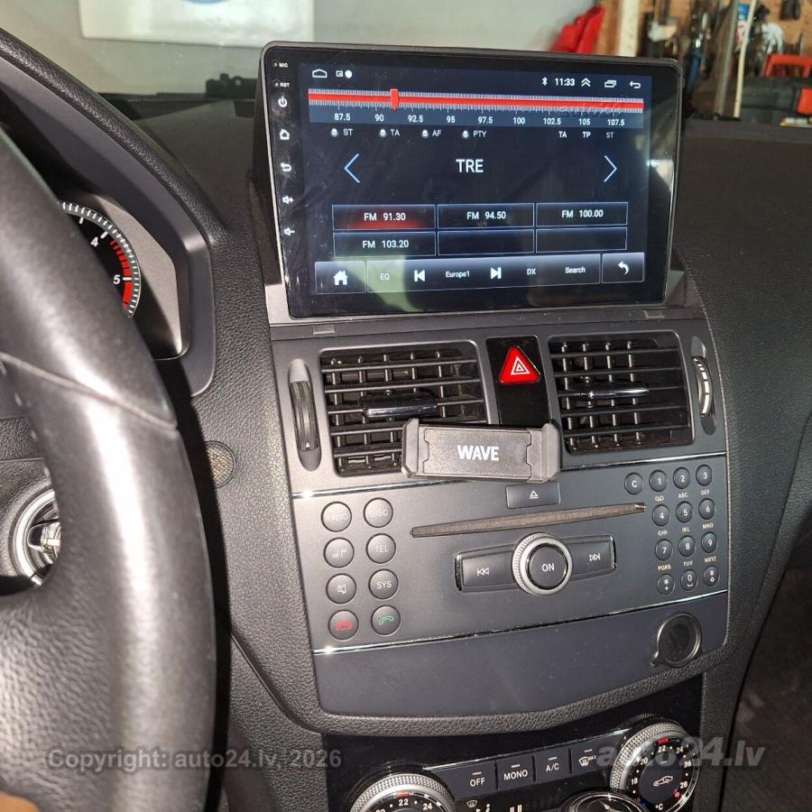 Pelēks Mercedes-Benz C-Class 2009 Rapla, ar dzinēja tilpumu 2.10 L un nobraukumu 274 tūkst. km par 5600 €, foto 11 vietnē AUTOMOTO.COM.LV