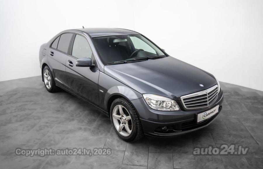 Grey Mercedes-Benz C-Class 2010 in Tallinn, with an engine capacity of 1.60 L and mileage of 180 thousand km for 5999 €, photo 3 on AUTOMOTO.COM.LV