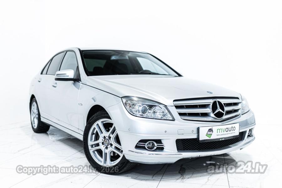 Grey Mercedes-Benz C-Class 2010 in Tallinn, with an engine capacity of 1.80 L and mileage of 146 thousand km for 5990 €, photo 6 on AUTOMOTO.COM.LV