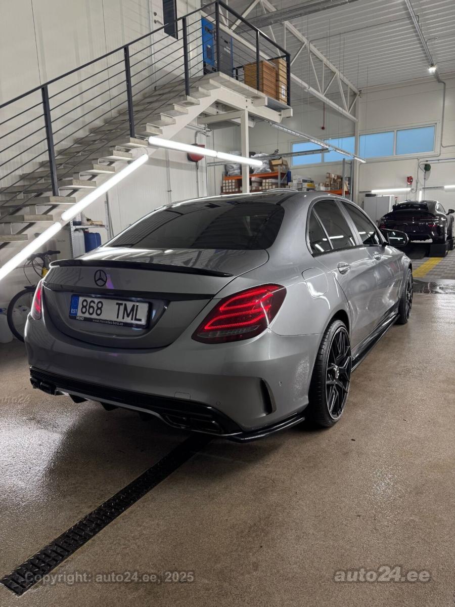 Pelēks Mercedes-Benz C-Class 2014 Tallina, ar dzinēja tilpumu 2.10 L un nobraukumu 280 tūkst. km par 15900 €, foto 2 vietnē AUTOMOTO.COM.LV
