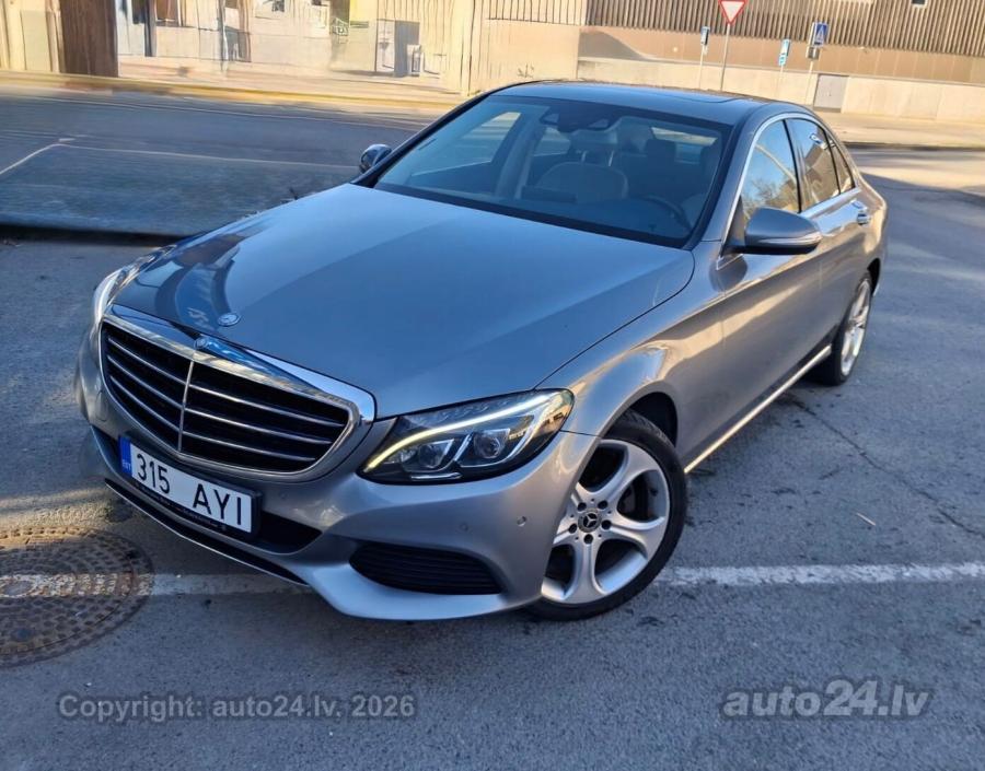 Pelēks Mercedes-Benz C-Class 2014 Tallina, ar dzinēja tilpumu 2.00 L un nobraukumu 165 tūkst. km par 14990 €, foto 1 vietnē AUTOMOTO.COM.LV