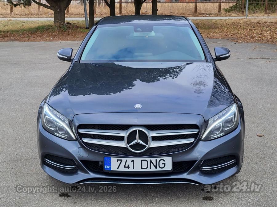 Grey Mercedes-Benz C-Class 2015 in Tallinn, with an engine capacity of 2.00 L and mileage of 192 thousand km for 13700 €, photo 7 on AUTOMOTO.COM.LV