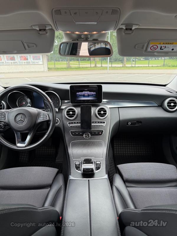 Grey Mercedes-Benz C-Class 2015 in Tallinn, with an engine capacity of 1.60 L and mileage of 149 thousand km for 15000 €, photo 7 on AUTOMOTO.COM.LV