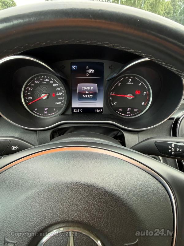 Grey Mercedes-Benz C-Class 2015 in Tallinn, with an engine capacity of 1.60 L and mileage of 149 thousand km for 15000 €, photo 8 on AUTOMOTO.COM.LV