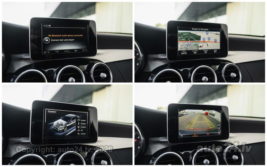 Pelēks Mercedes-Benz C-Class 2015 Tallina, ar dzinēja tilpumu 2.00 L un nobraukumu 236 tūkst. km par 13499 €, foto 21 vietnē AUTOMOTO.COM.LV