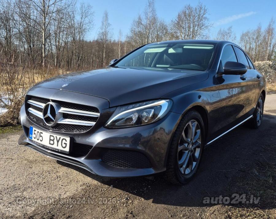 Grey Mercedes-Benz C-Class 2016 in Tallinn, with an engine capacity of 2.10 L and mileage of 186 thousand km for 15500 €, photo 2 on AUTOMOTO.COM.LV
