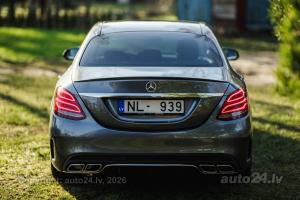 Grey Mercedes-Benz C-Class 2016 in Riga, with an engine capacity of 1.60 L and mileage of 119 thousand km for 29500 €, photo 7 on AUTOMOTO.COM.LV